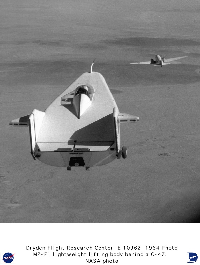 Fear of Landing – Wingless Flight in the M2-F1