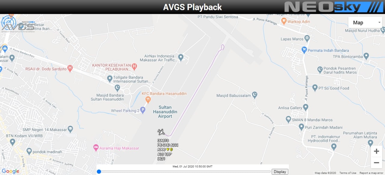 Fear of Landing – Garuda Airbus A330 stuck in the mud