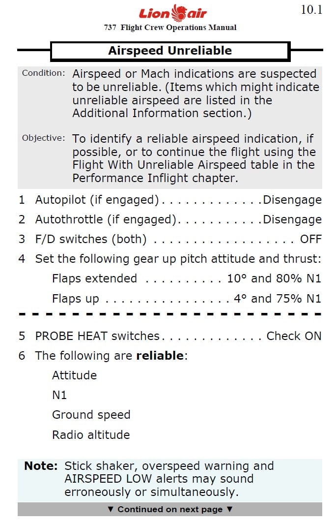 Fear of Landing – Lion Air flight 610: In the Cockpit