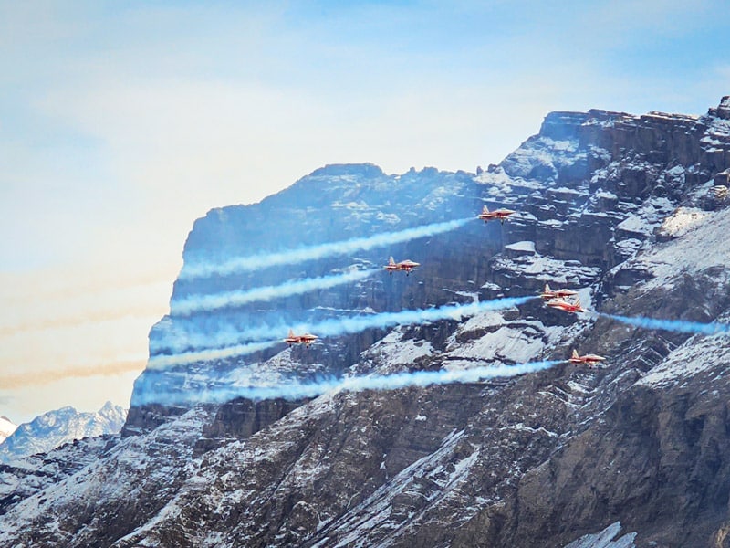 Fear of Landing – Axalp Fliegerschiessen Demonstration 2023