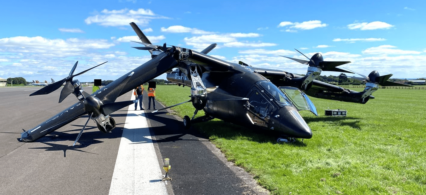 Fear of Landing – Air Taxi Prototype Crash at Cotswold Airport