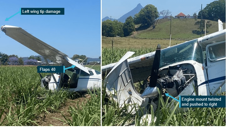 Fear of Landing – Cessna 172M forced landing after go-around in New ...